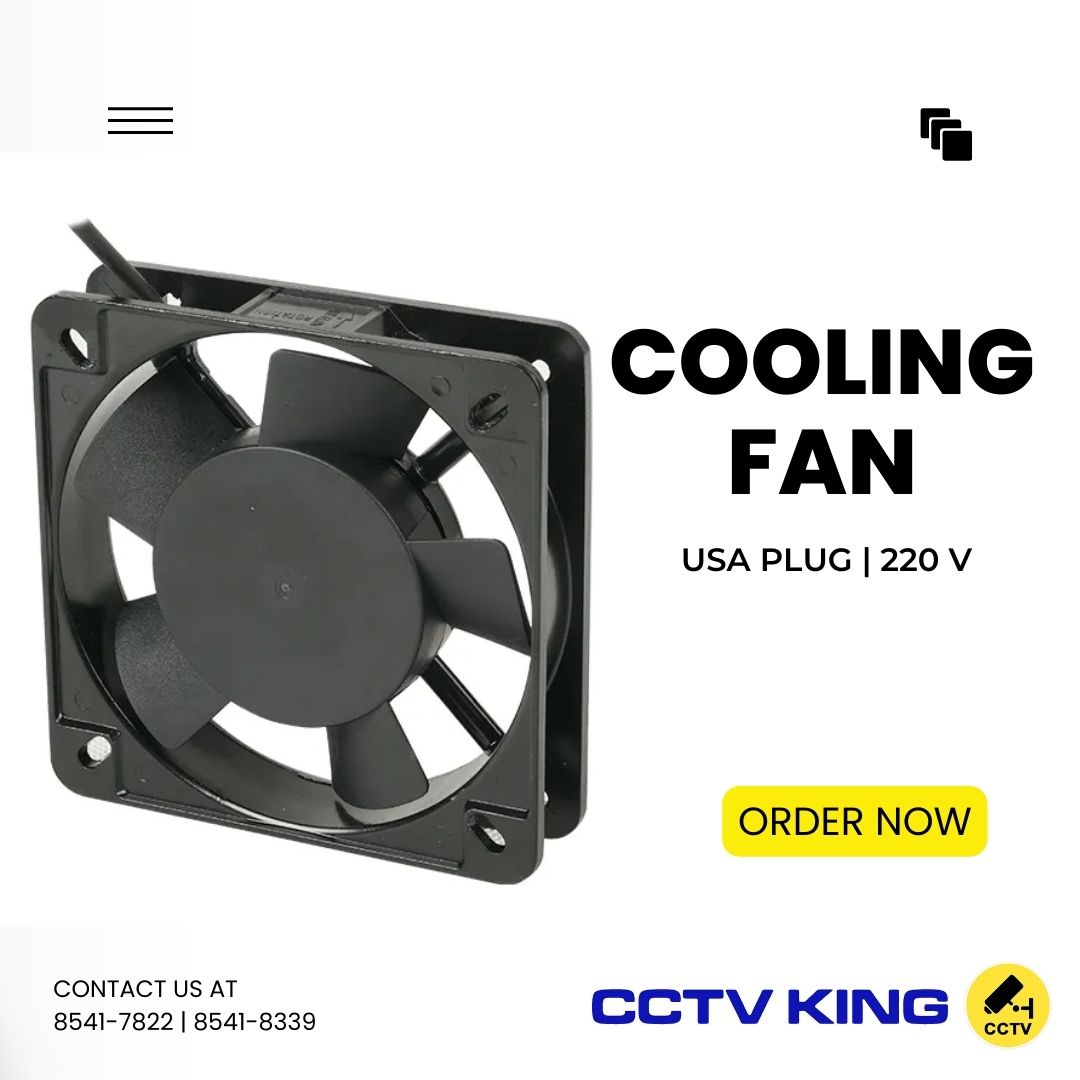 Plastic Cooling Fan w/ USA Plug 220v for Network Rack Data Cabinet ...