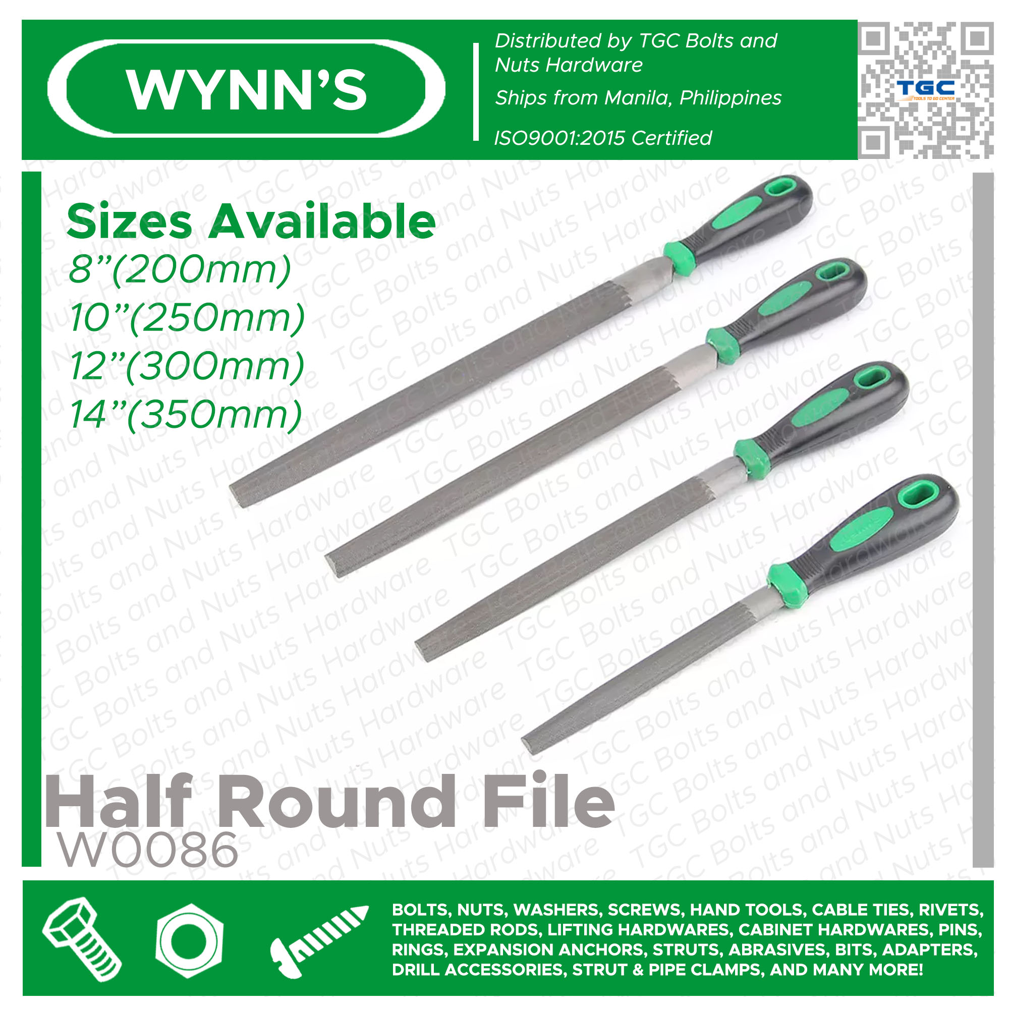 Wynns Metal File Chisel Flat, Half Round, Round, Triangle TGC | Lazada PH