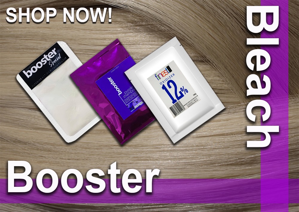 Hair Bleaching Set (20g Booster Bleach plus 100ml Oxidizer) with ...