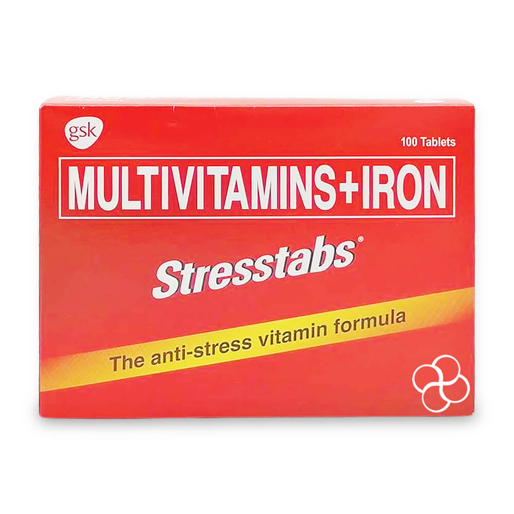 Stresstabs Multivitamins + Iron Tablets 100s | Lazada PH