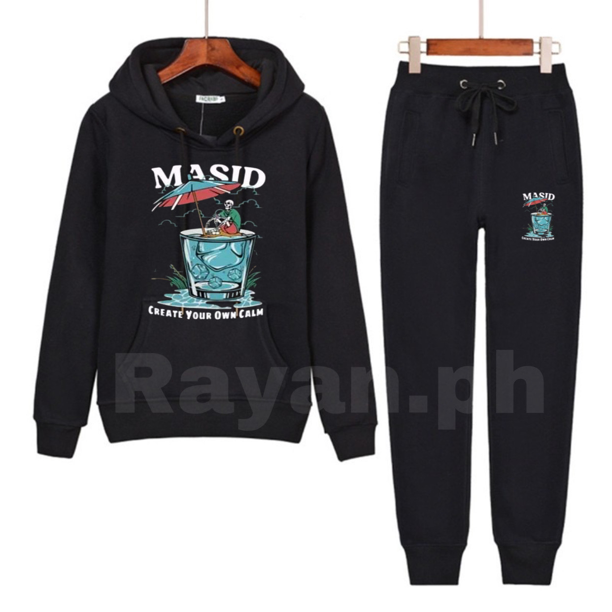 masid terno jogger hoodie jacket unisex for men and women adult | Lazada PH