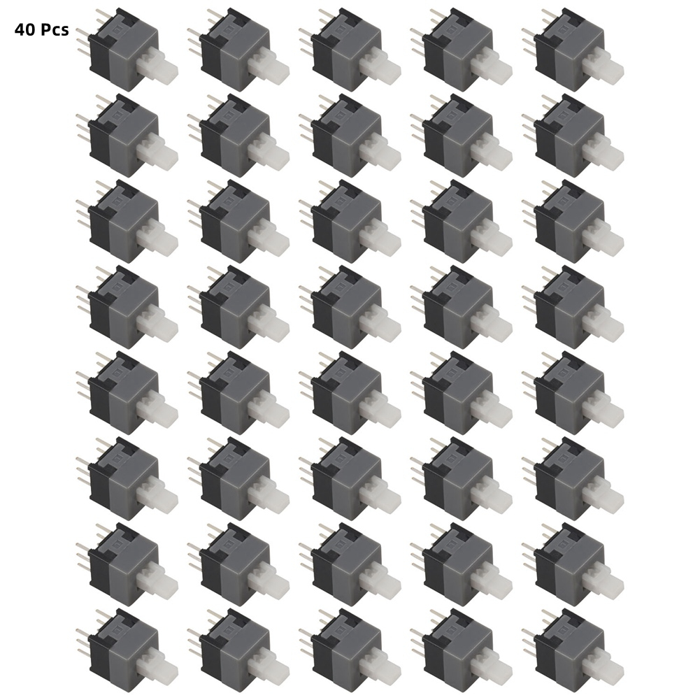 6 Pin DPDT Latching Tact Tactile Push Button Pushbutton Switch 20 Pcs ...