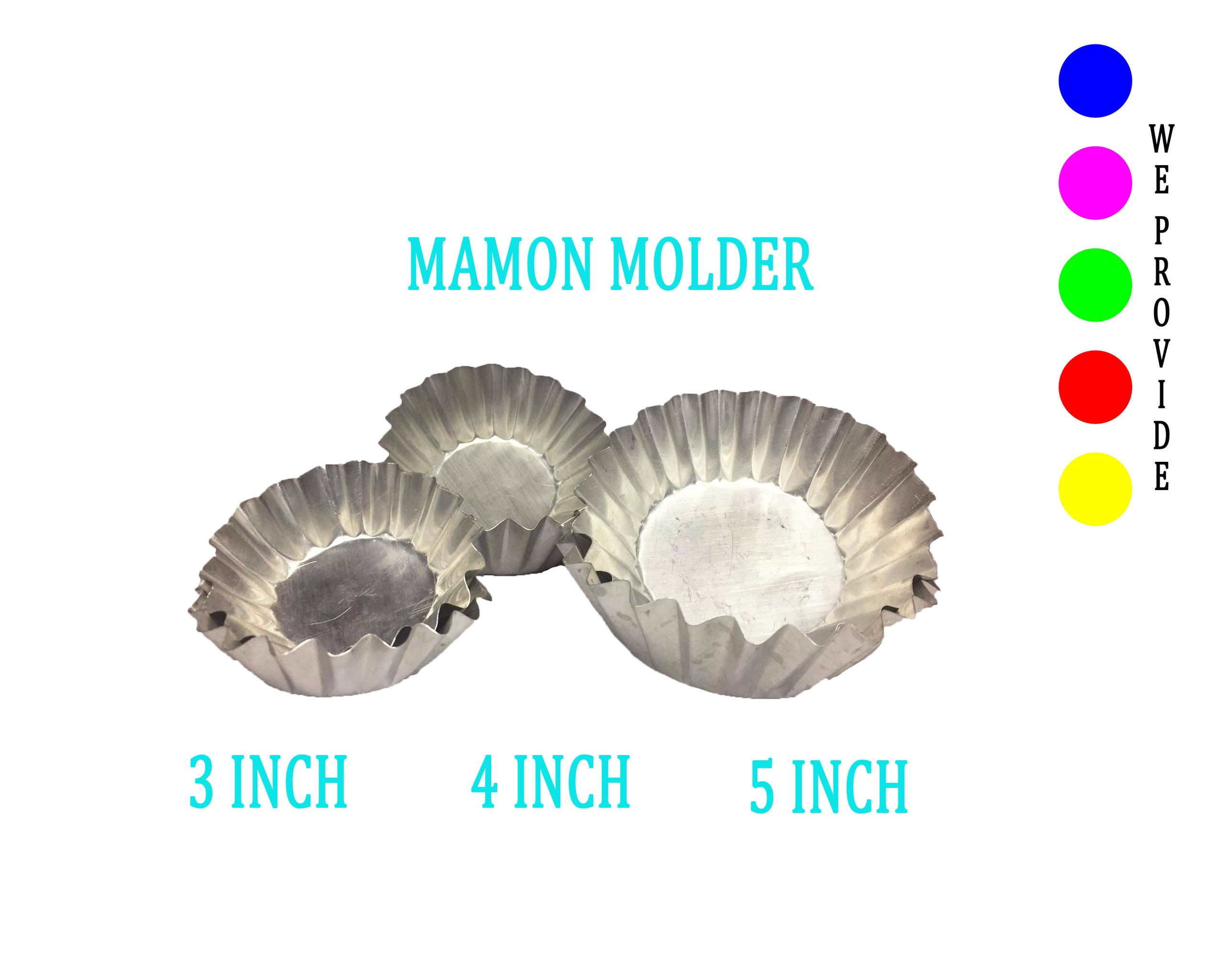 MAMON MOLDS SIZE 3 INCH 4 INCH 5 INCH (12 pcs) | Lazada PH