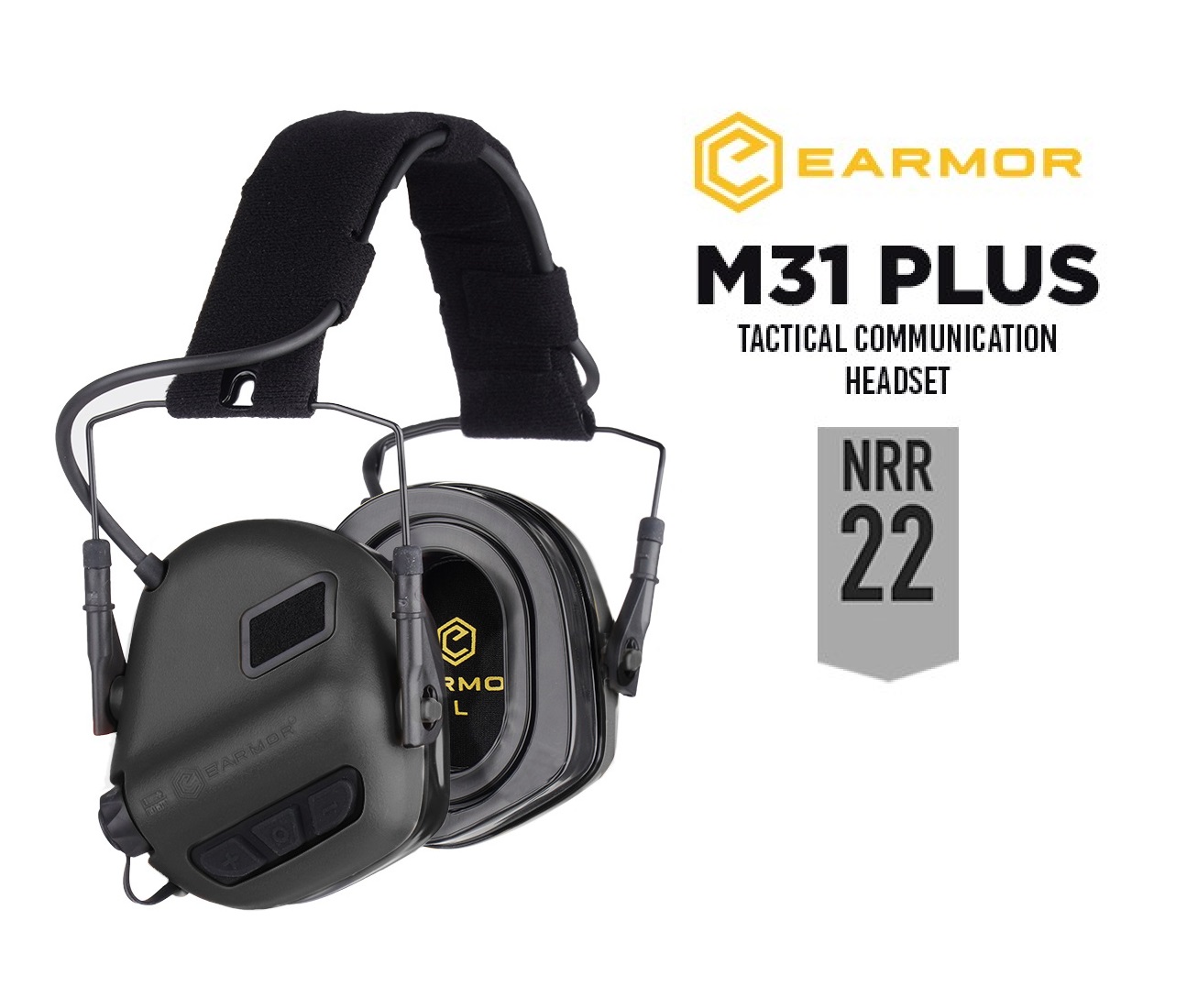 EARMOR M31 PLUS (2024 Version) - Advanced Hearing Protection Device M31 ...