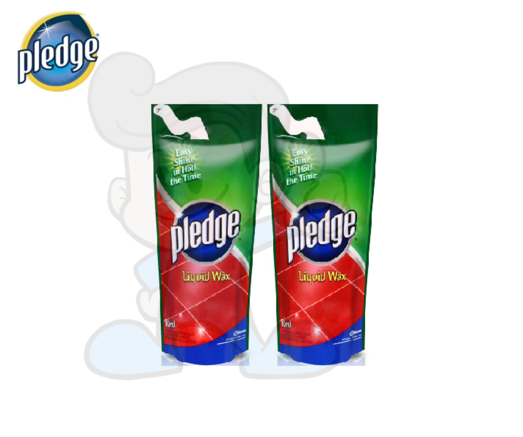 SCJ Pledge Liquid Wax Red Pouch (2 x 250 mL) | Lazada PH