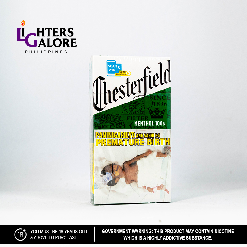 Lighters Galore - CHESTERFIELD - MENTHOL (PACK) | Lazada PH