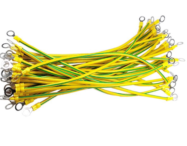 Solar panel grounding wire cable AWG9 ground diameter is 5mm length ...
