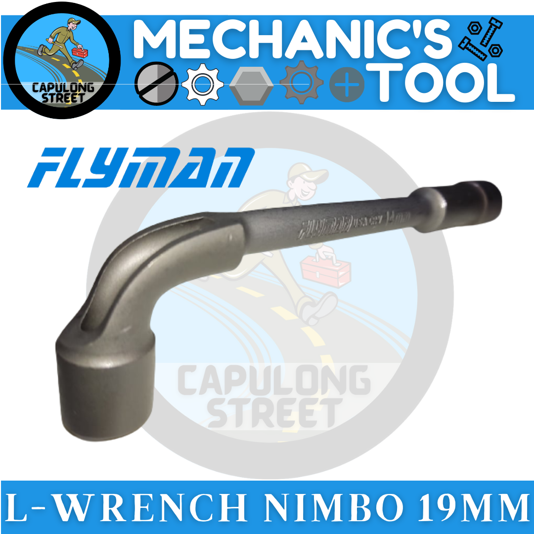 Capulong Street L Wrench Socket Nimbo 19Mm Chrome Vanadium Carbon Black ...