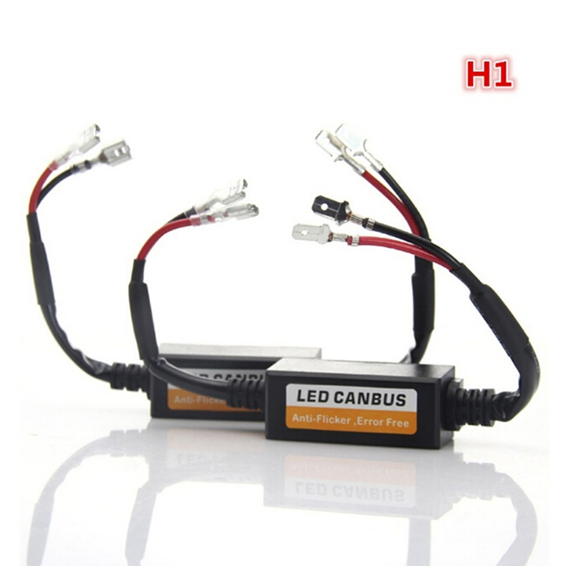 LANG 9004/9007 H1 H11 H4 H7 Car Headlight Decoder Adapter DRL LED Error ...