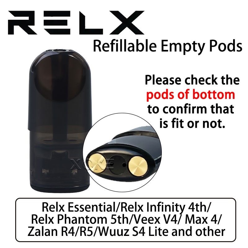30mg nic Relx infinity zalan shift case Juice for Any Pods Refillable ...