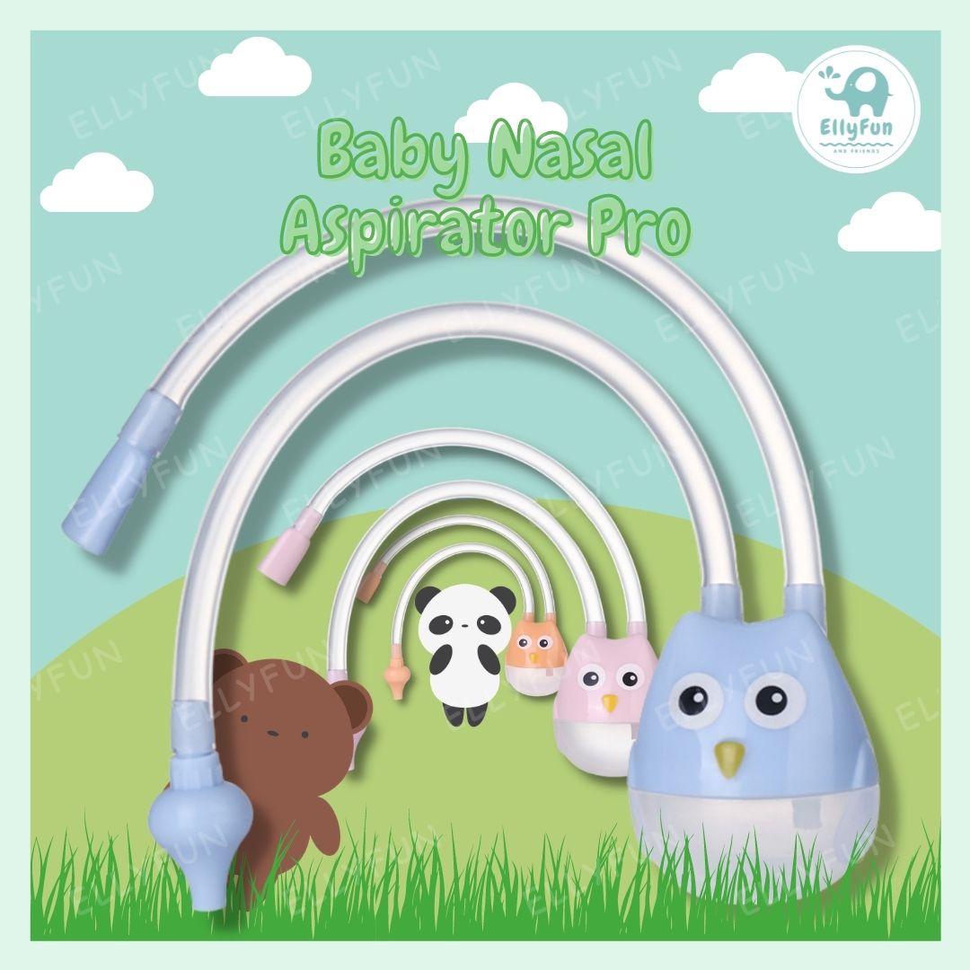 Ellyfun Baby Nose Clean Silicone Infant Nasal Aspirator Inhaler Infant ...