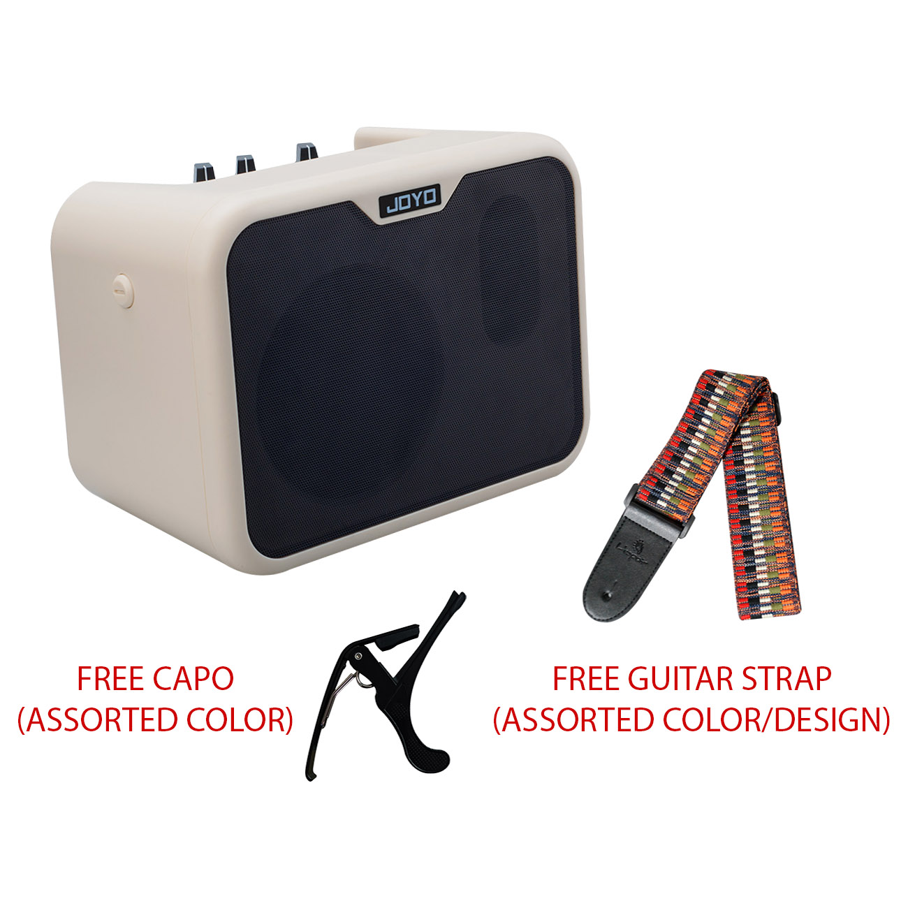 Joyo MA-10B Portable Bass Amplifier (Drive dual channel) FREE CAPO ...