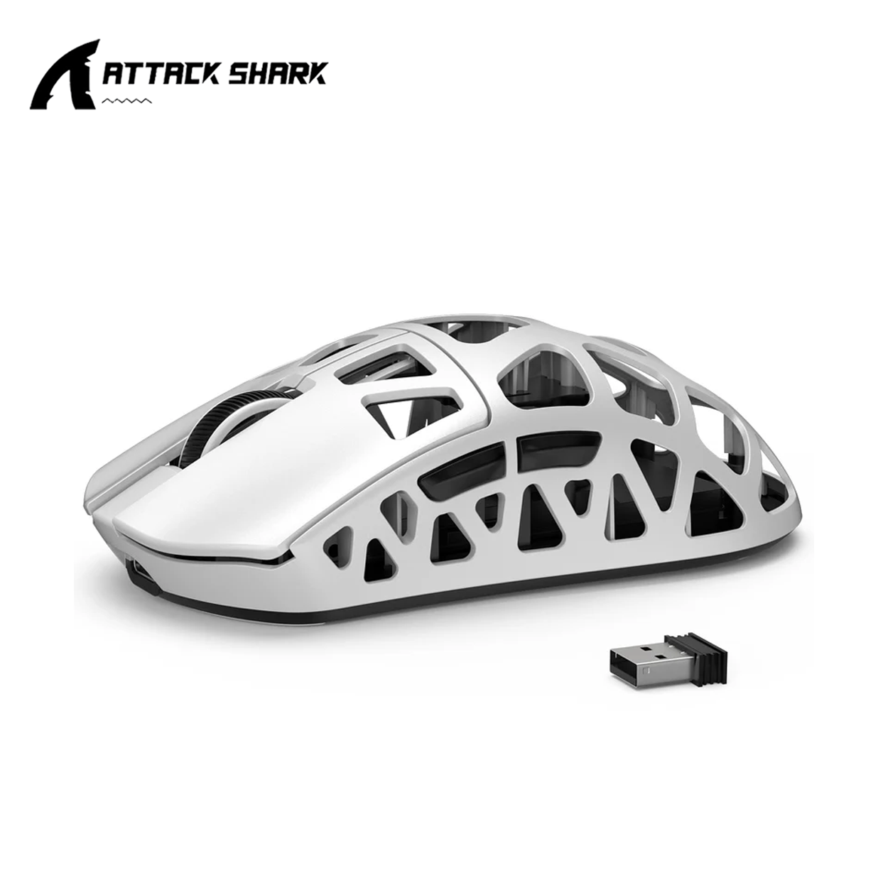 ATTACK SHARK R3 Magnesium Alloy Superlight Tri-mode Gaming Mouse 8K ...