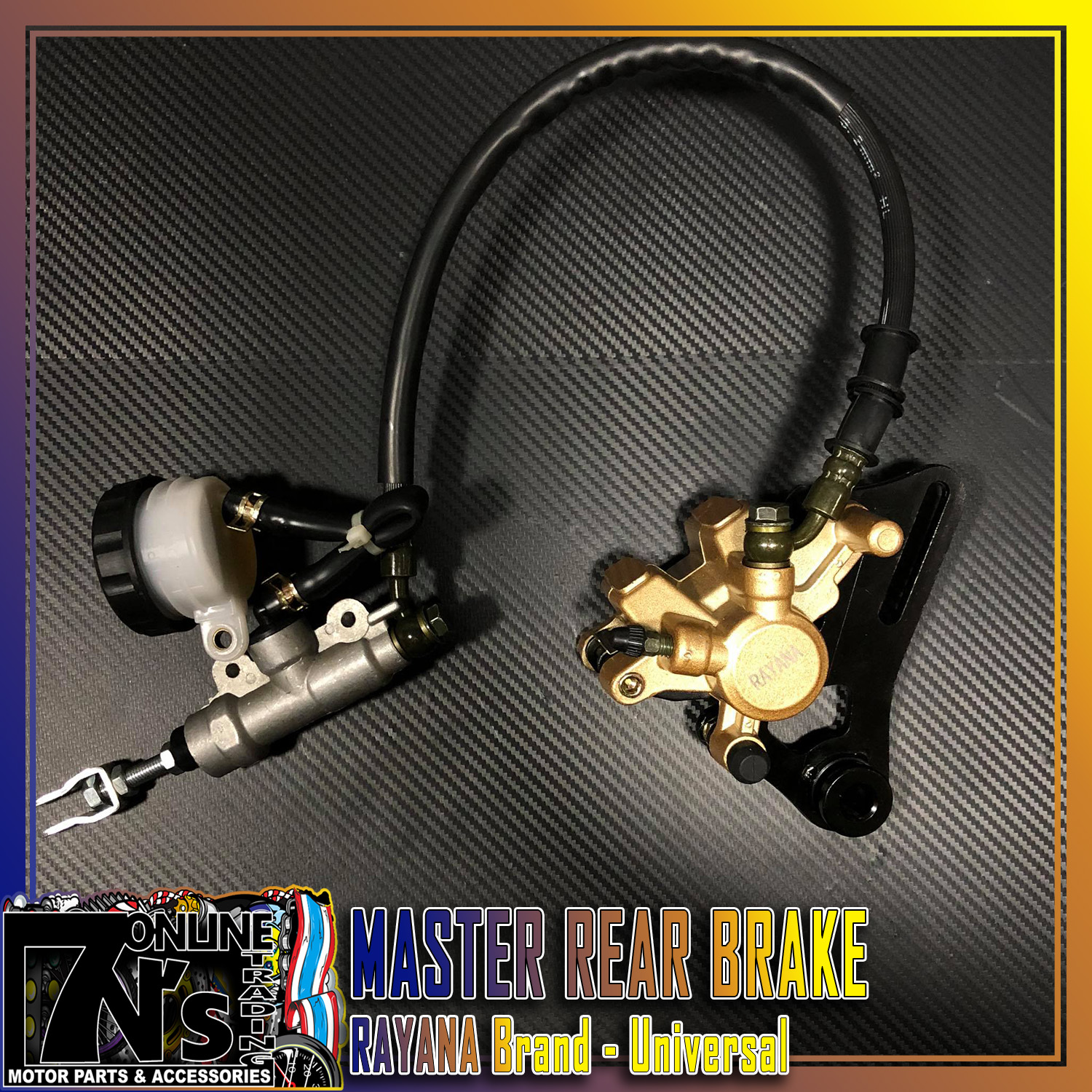 MASTER BRAKE Rear (Rayana) - Raider150 | Lazada PH