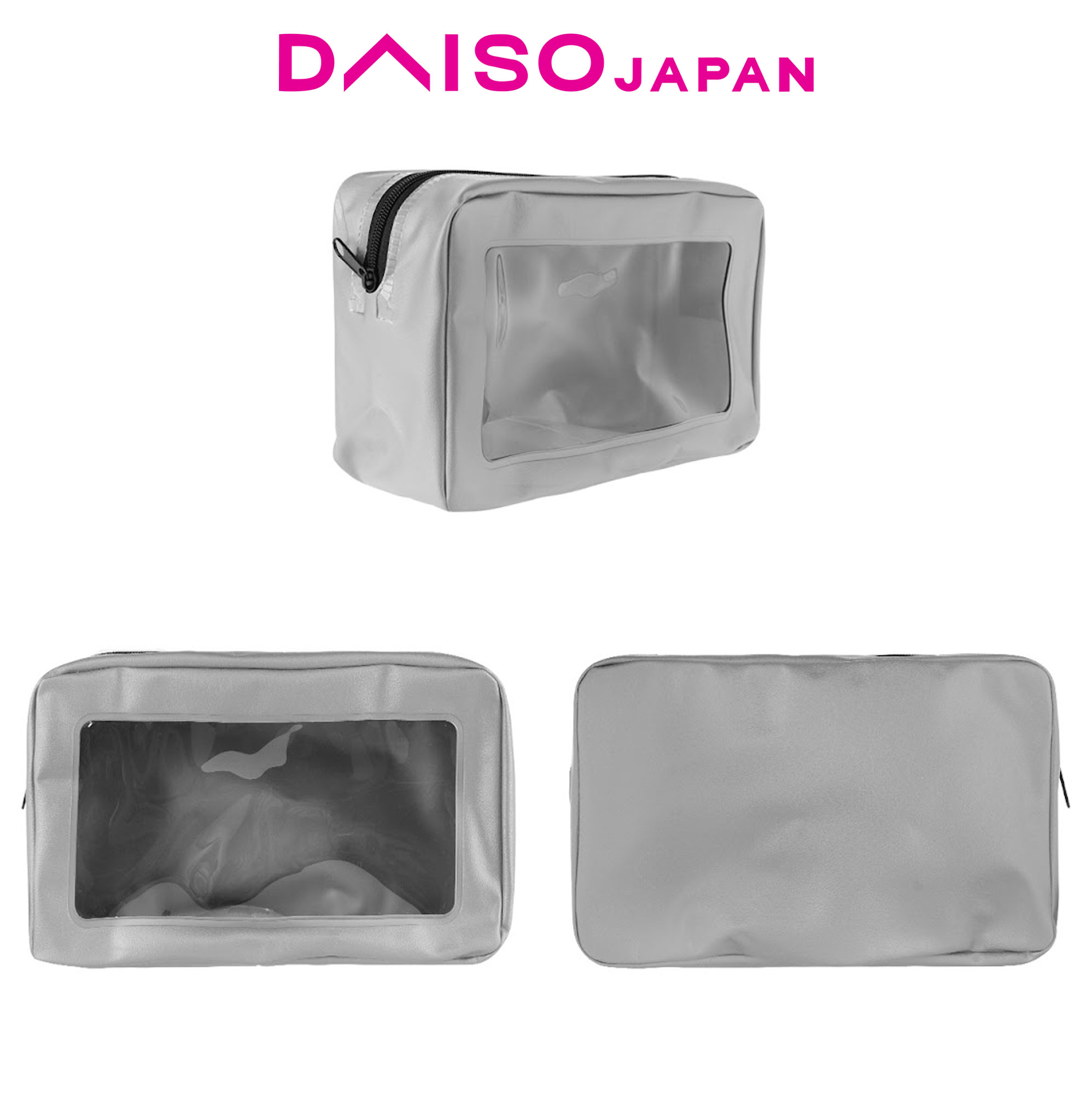 Daiso Storage Pouch with Window | Lazada PH