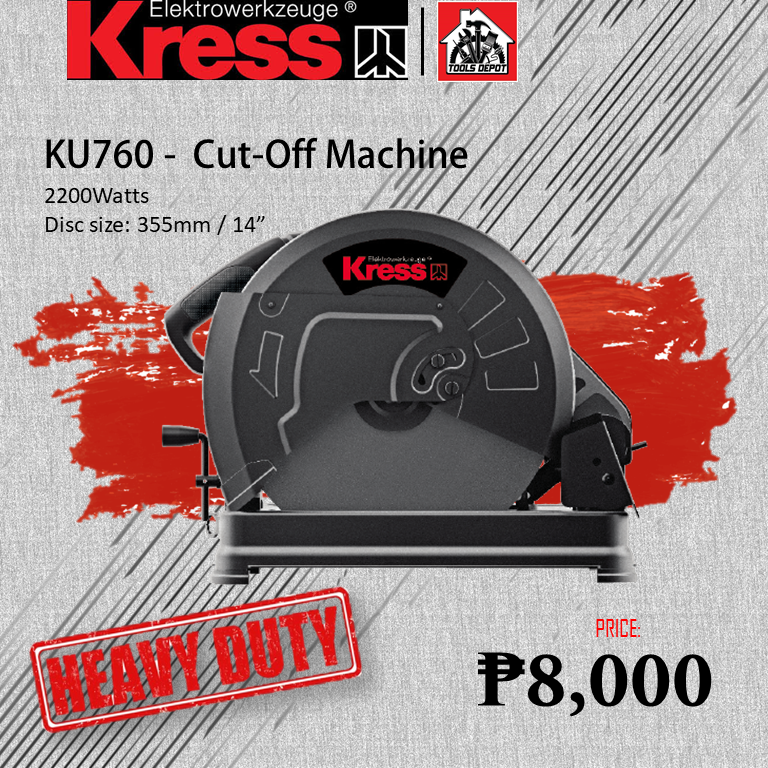 KRESS KU760 - Cut-Off Machine 2200WATTS GERMAN QUALITY | Lazada PH