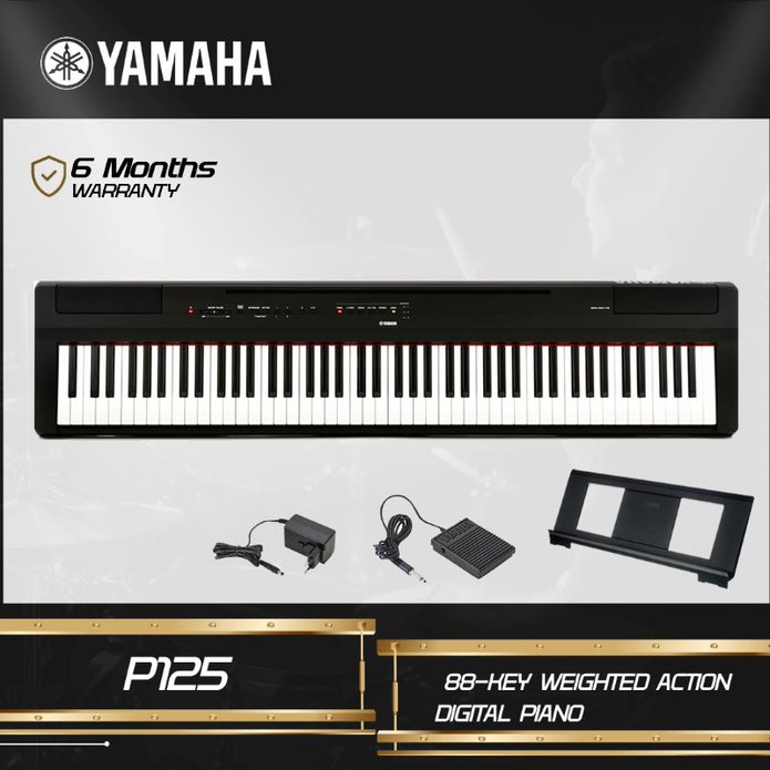 Yamaha P125 88-Key Digital Piano | Lazada PH