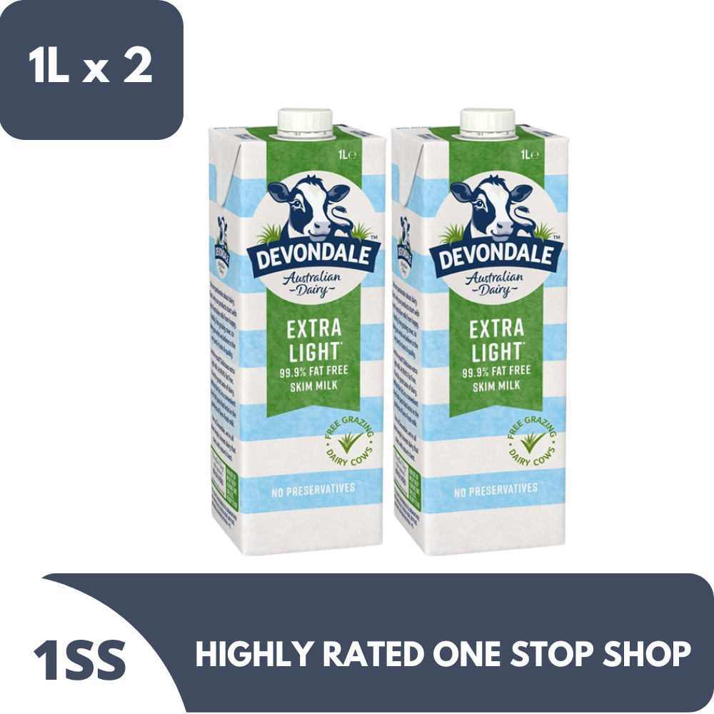 Devondale Australian Dairy Extra Light Fat Free, 1L x 2 | Lazada PH