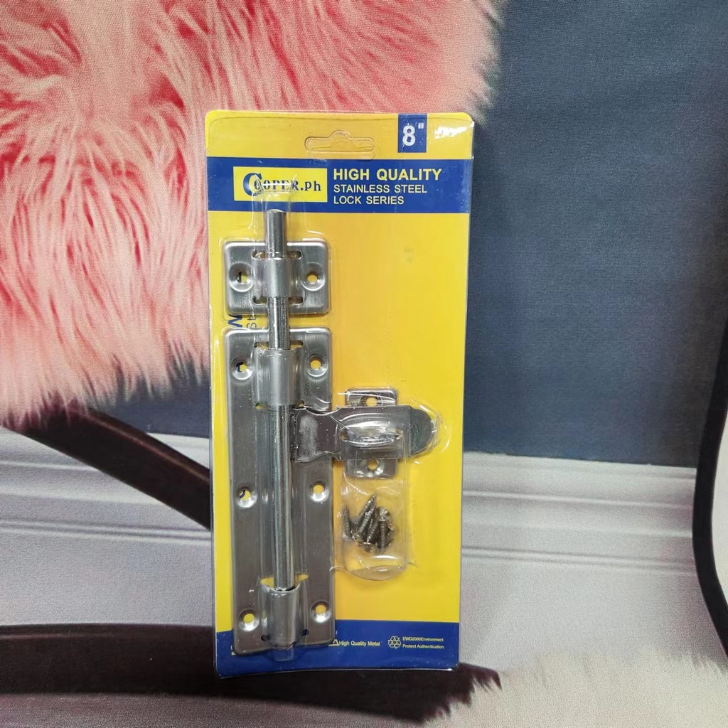 COOPER Stainless Door Latch Barrel Bolt Lock Sliding Barrel Bolt W ...