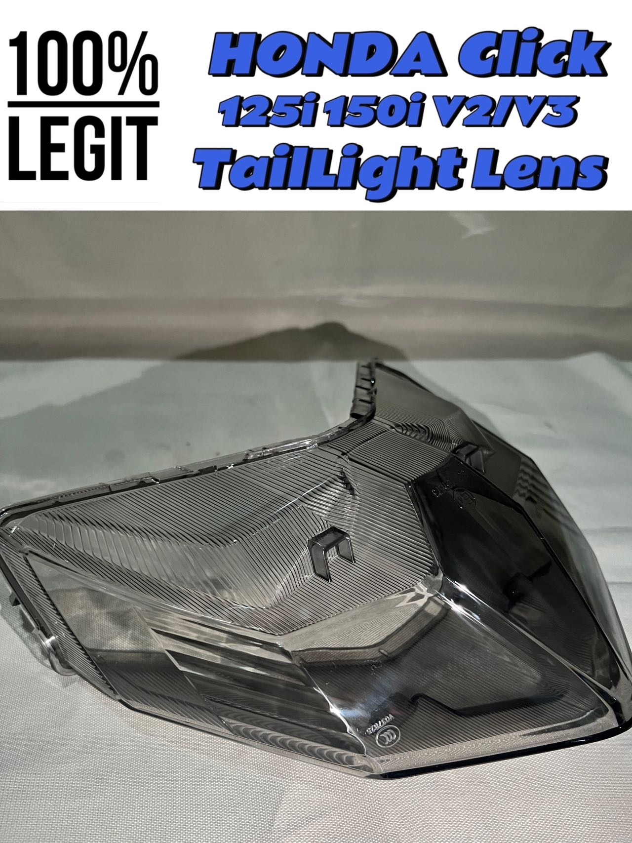 HONDA Click V2 125i/150i TAIL LIGHT LENS(SMOKE) CLICK V2 Game Changer ...