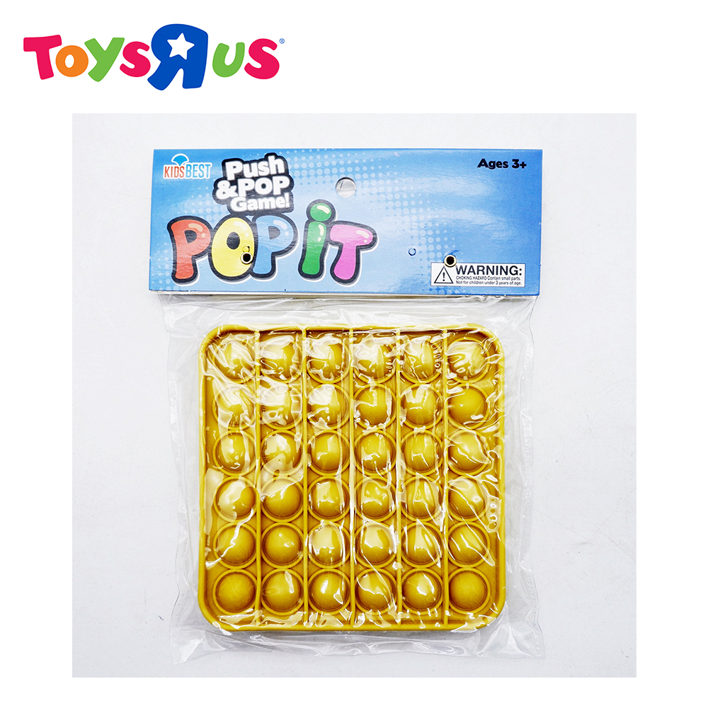 Kids Best Push & Pop Game Pop It (Yellow) | Lazada PH
