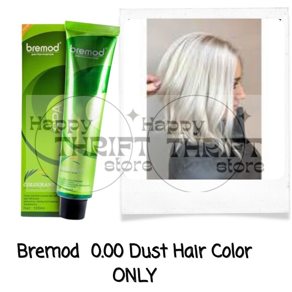 Dust 0.00 Bremod Hair Color Cream (Basic Colors) 100ml (NO OXIDANT ...