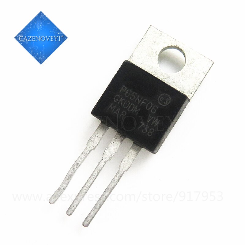 10pcs FQP30N06 FQP50N06 STP55NF06 STP65NF06 STP75NF75 LM317T IRF3205 ...