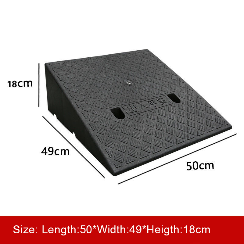 YIP Auto Car Ramp Board Heavy Duty Threshold Pad Portable Uphill Ramp ...