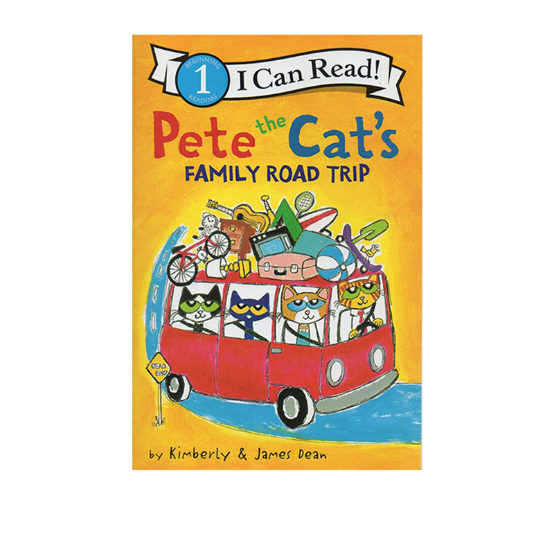 Pete the cat's family road trip in English original Pete the cat I can ...