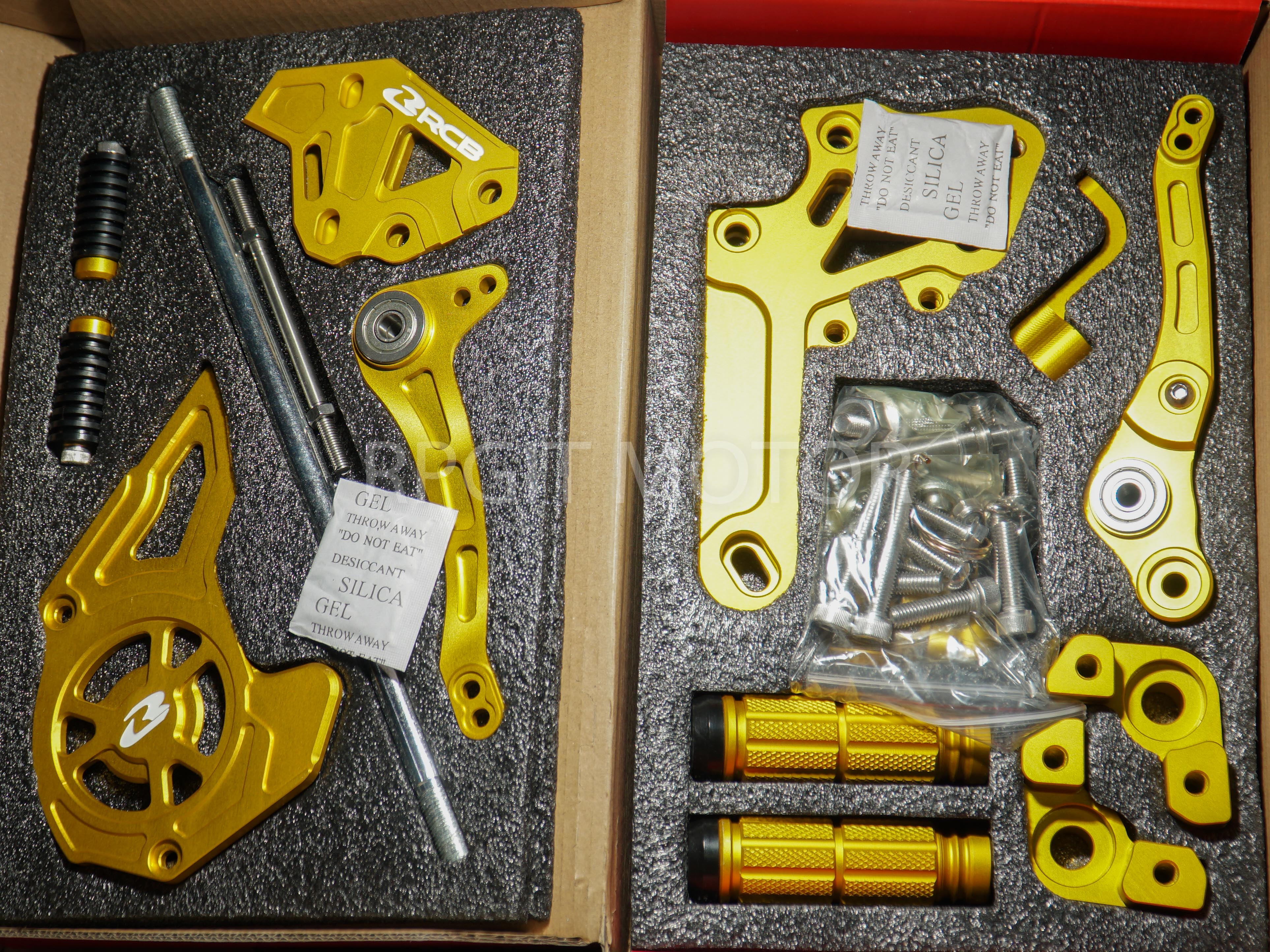 Racing Boy RCB FOOTREST Half Shifter SINGLE SET S2 V2 For Yamaha SNIPER ...