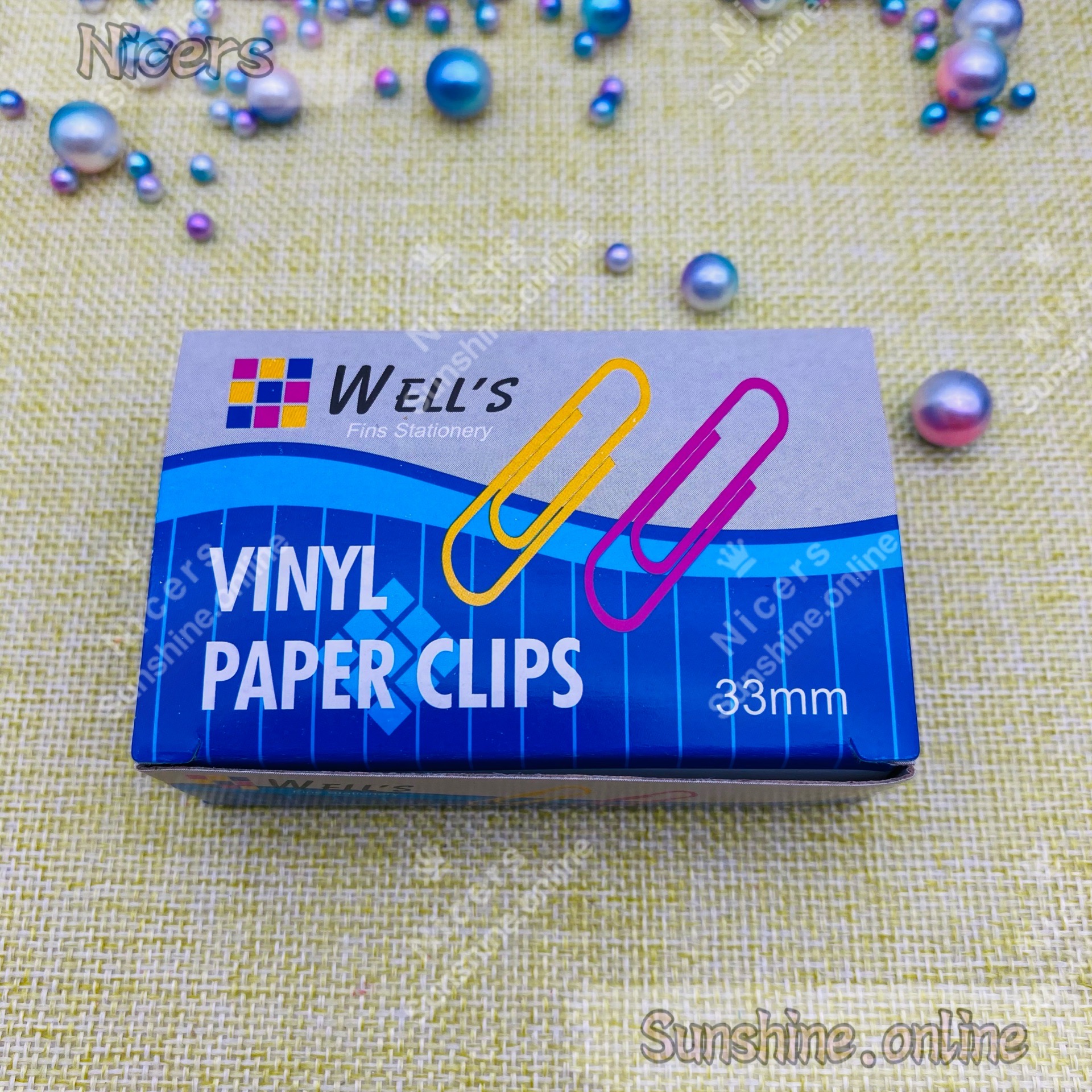 33mm 50mm Well's Vinyl Paper Clips | Lazada PH
