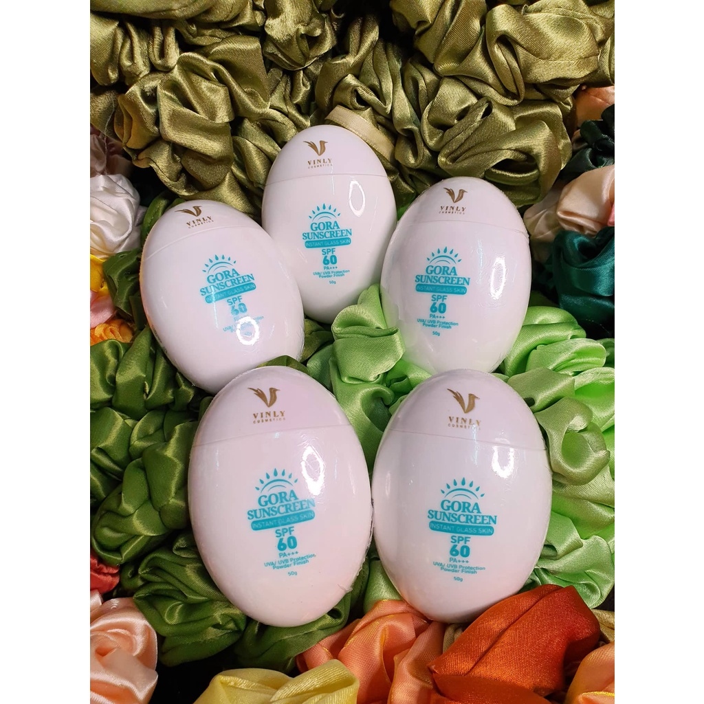 GORA SUNSCREEN - VINLY COSMETICS with BUGOK Sticker and Freebies ...