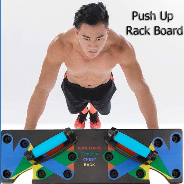 Push Up Board For Men Foldable Chest Training Workout Body Building ...