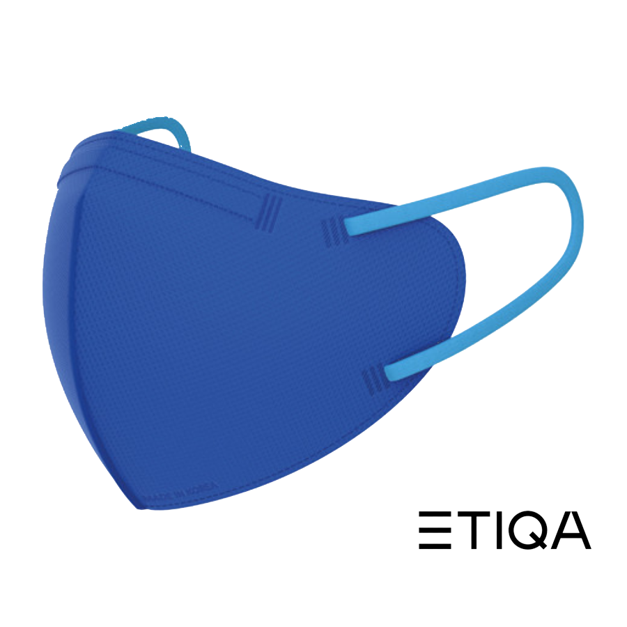 ETIQA KIDS Mask AirLite Round Basic Mask, 3 Colors (Yellow, Blue, Pink ...