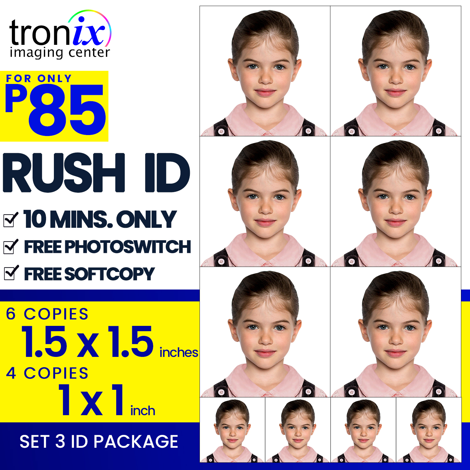 troniximaging ID Picture 2 x 2 , 1 x 1 , Passport Size , Seaman ID ...