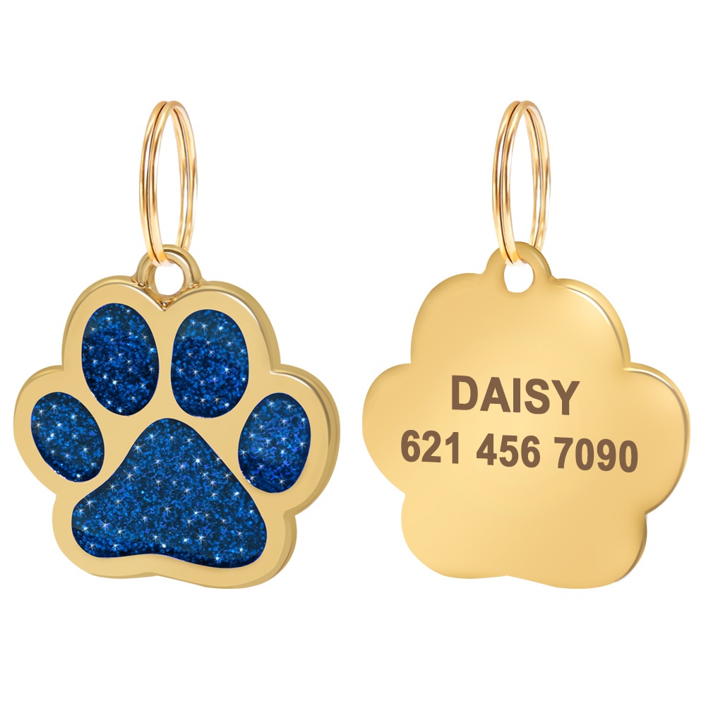『27Pets』Free Engraved Dog Tag Personalized Engraved Pet Collar ...