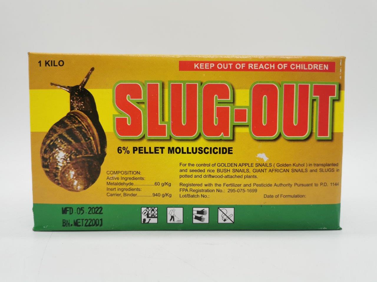 SLUG OUT GARDEN SLUG AND SNAIL KILLER 1 KILO | Lazada PH