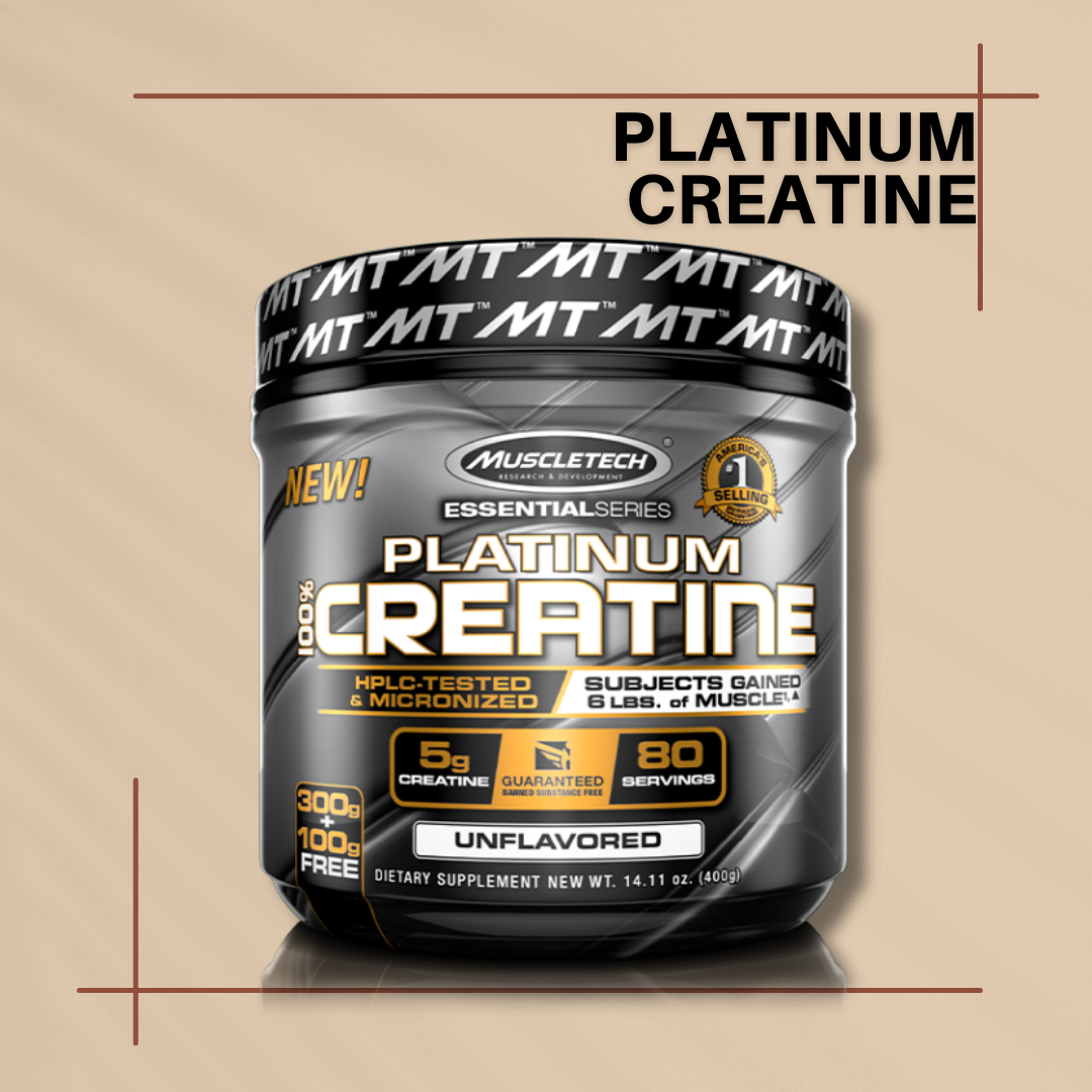Muscletech Platinum Creatine Powder 80 Servings Unflavored Creatine ...