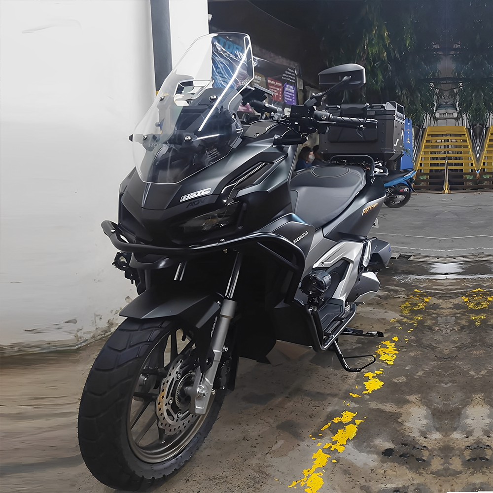 HONDA ADV 160 - FULL CRASH GUARD ( POWDER COAT ) - PHASE 3 | Lazada PH