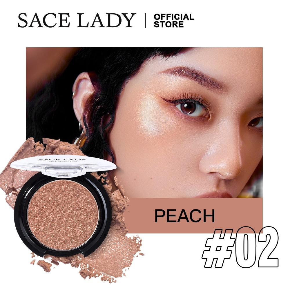 SACE LADY 6 Colors Highlighter Bronzer Shading Long Lasting Natural ...