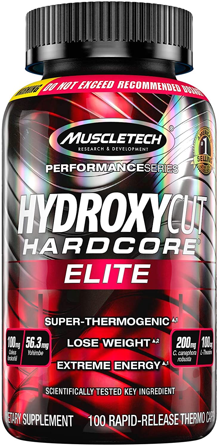 Muscletech Hydroxycut Hardcore Next Gen Capsule, Bottle of 100 Capsule ...