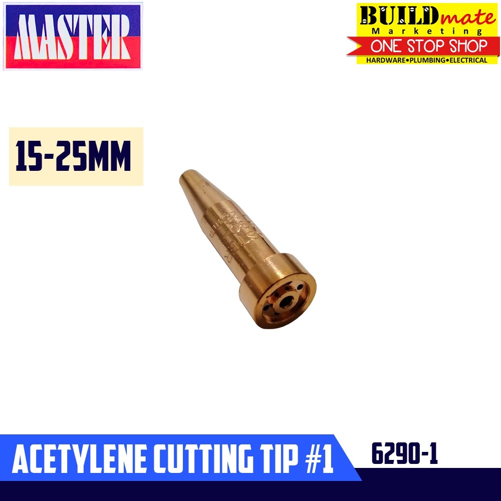 MASTER Acetylene Cutting Tip Nozzle 1/ 2/ 3 | Lazada PH