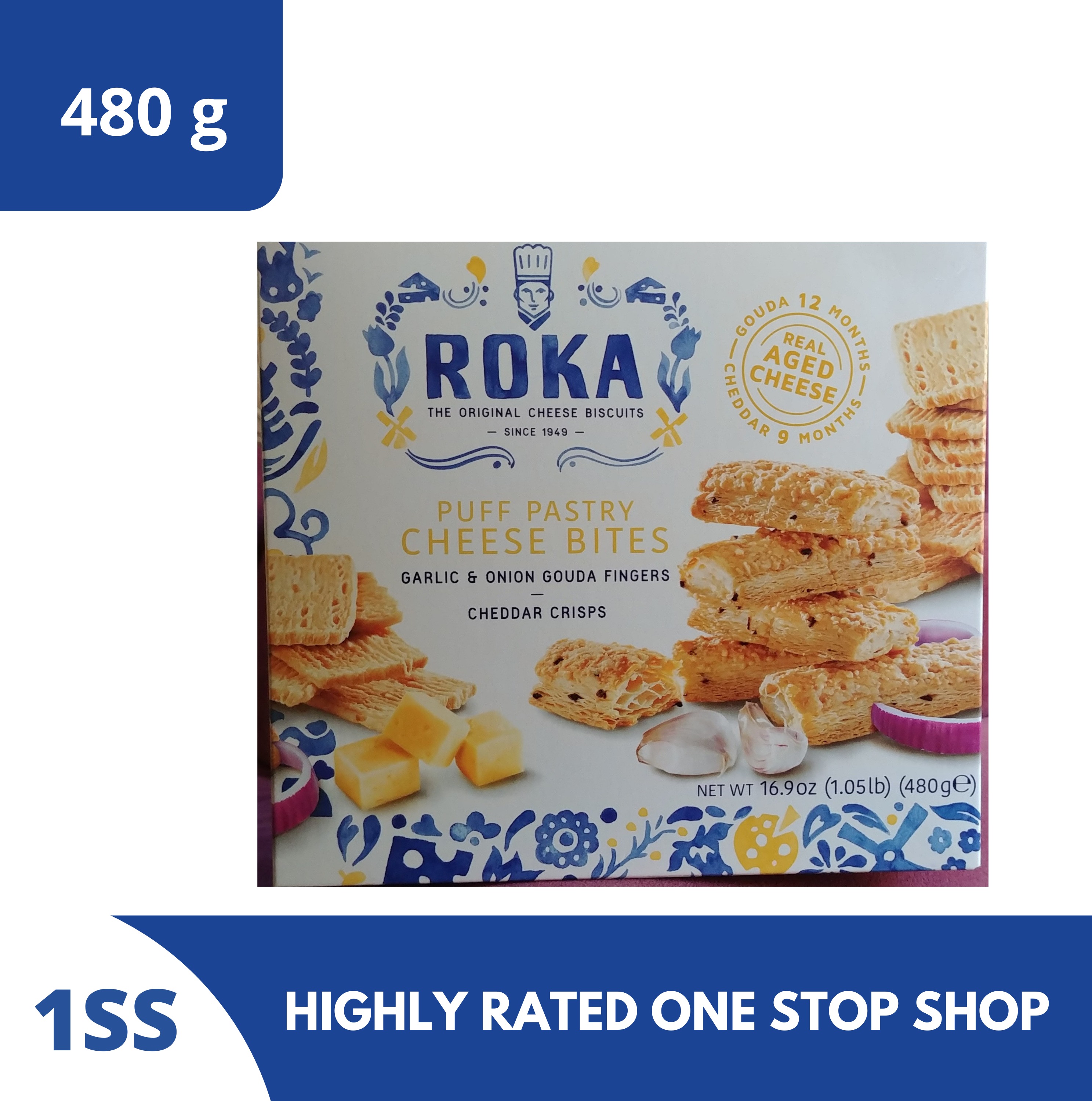 Roka Puff Pastry Cheese Bites Assorted, 480g | Lazada PH