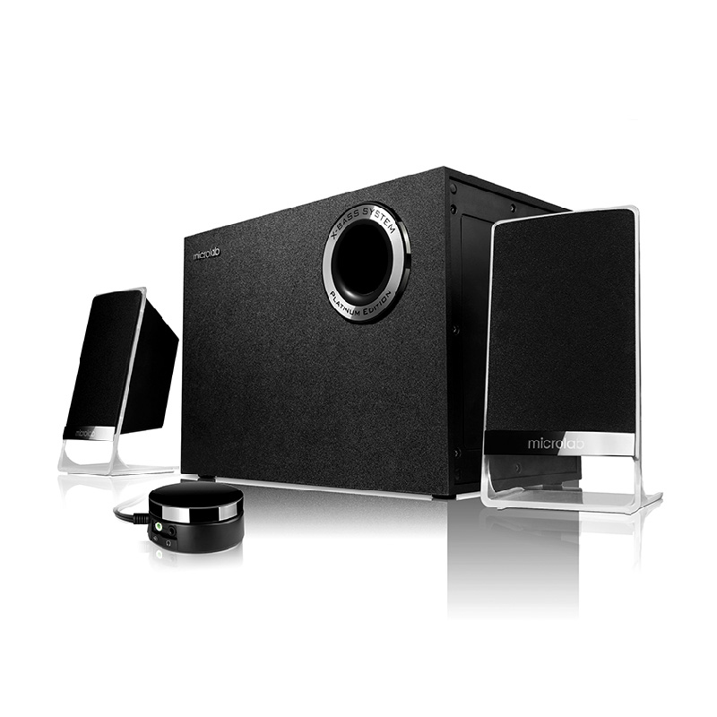 Microlab/ Mai Bo M-200 Platinum Edition 2.1 Subwoofer Desktop Computer ...