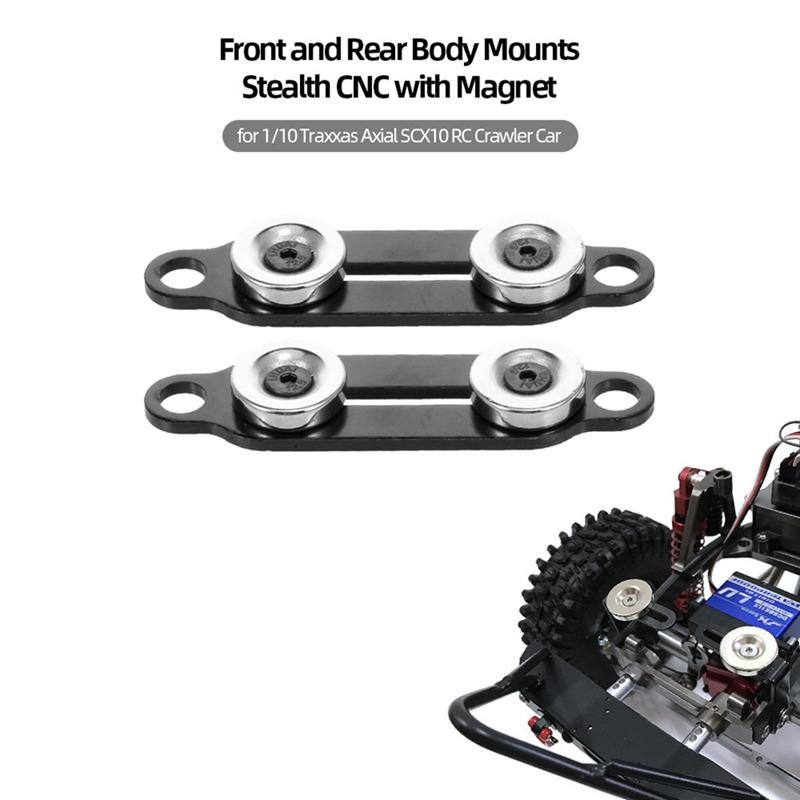 Shell Column Magnetic Stand Invisible Body Post for 1:10 RC Crawler Car ...