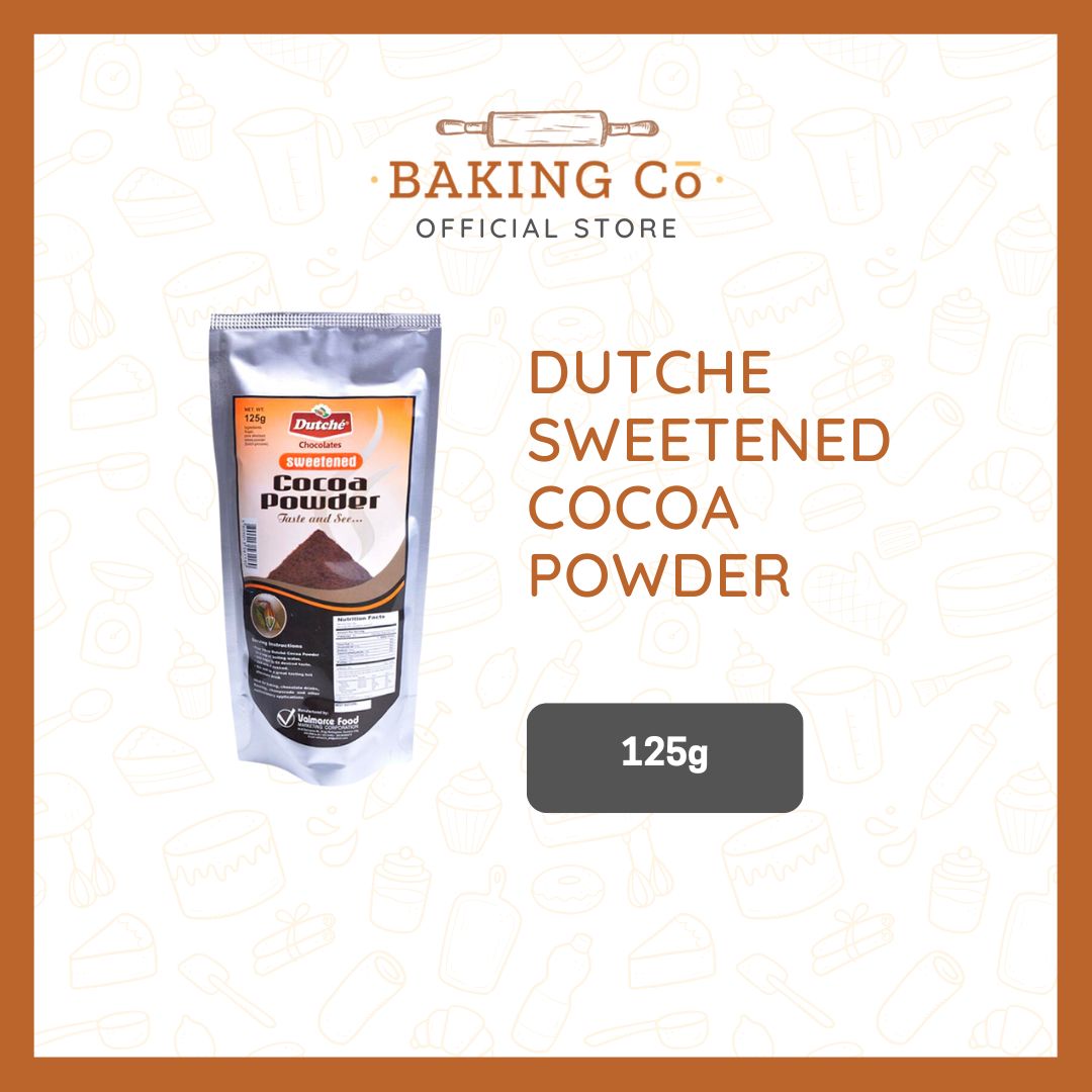 Dutché Sweetened Cocoa Powder - 125g | Lazada PH