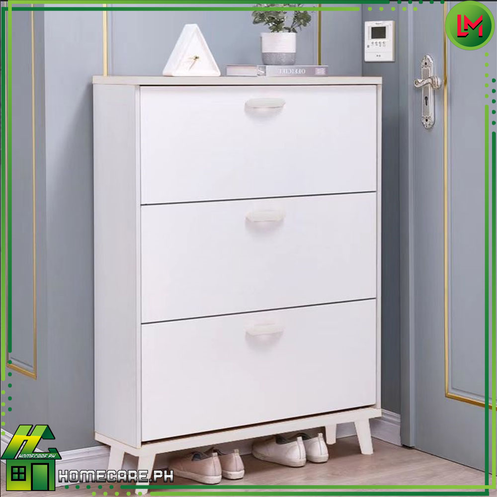HOMECARE PH. Modern Flip shoe cabinet 84X20X120cm | Lazada PH
