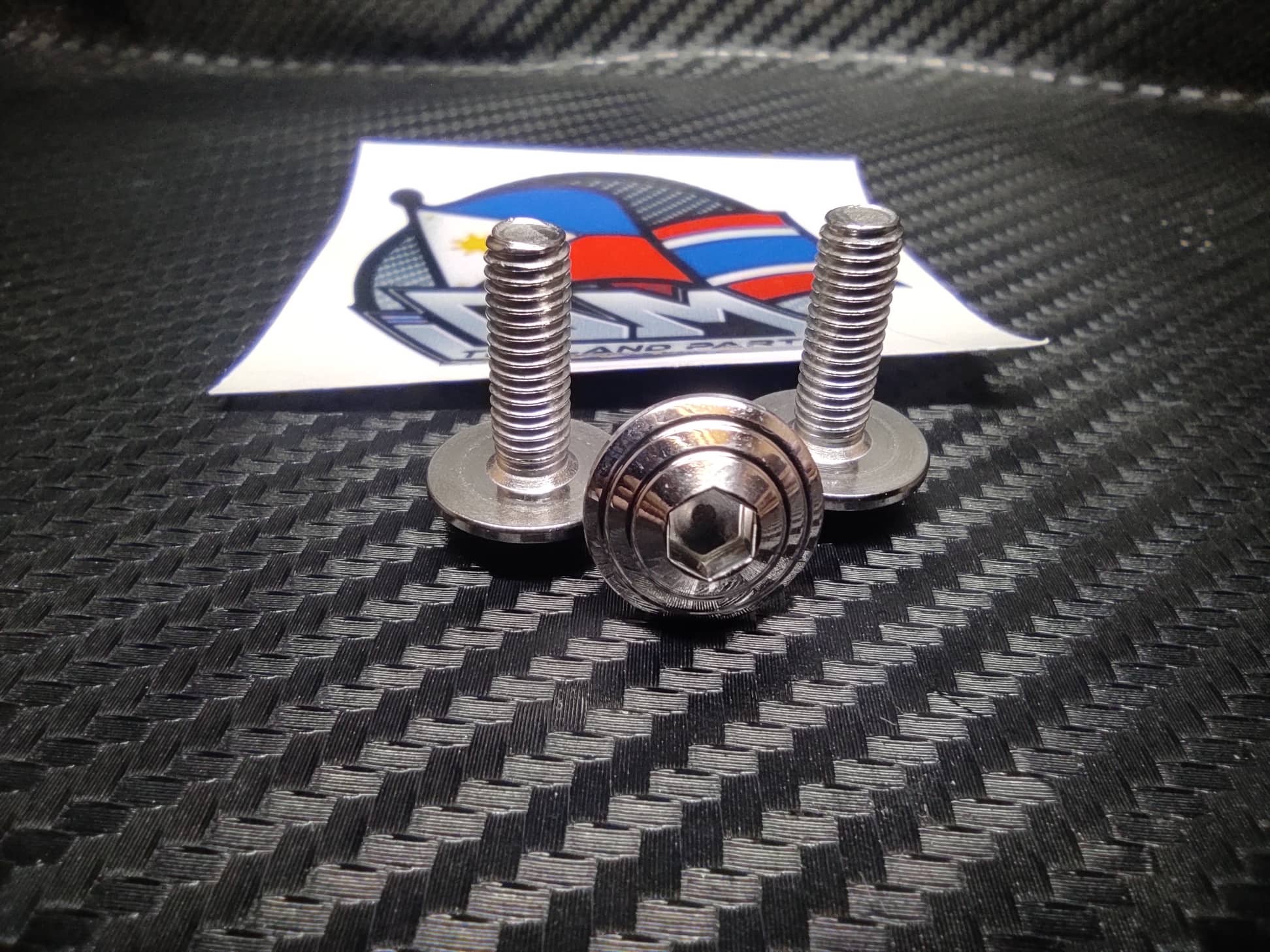 ORIGINAL HENG -- 3pcs Sensor Disc Bolts for NMAX V1 and V2 / AEROX V1 ...