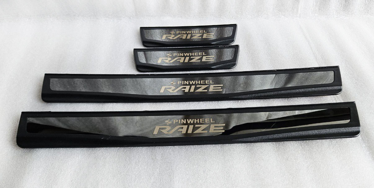 Toyota Raize 2022 to 2023 Pinwheel Door Side Step Stepsill | Lazada PH