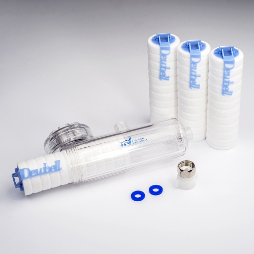 [Dewbell] F15 water filter system +3pcs refill filter(economic type ...